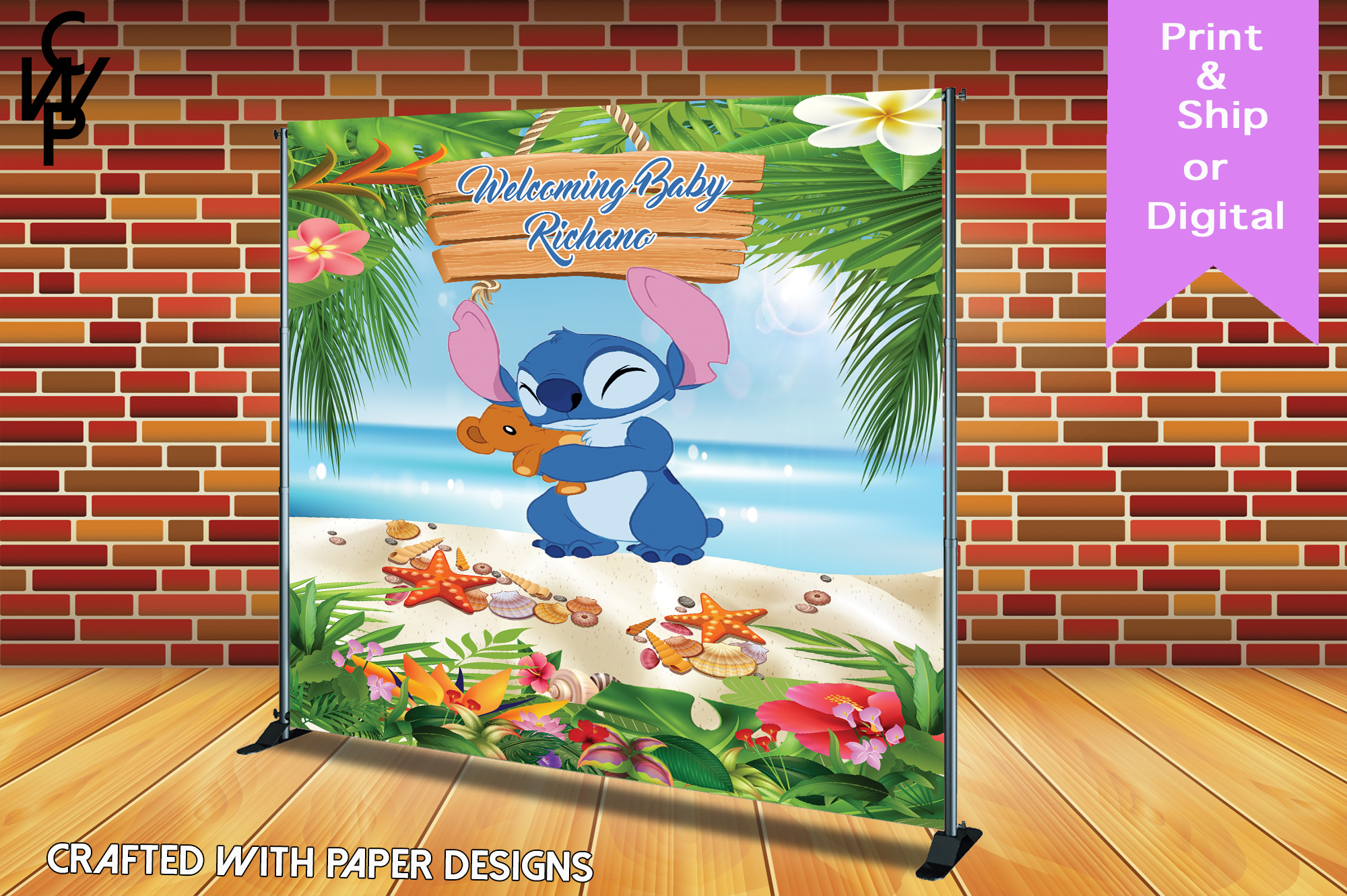 stitch-baby-backdrop – Crafted With Paper Designs