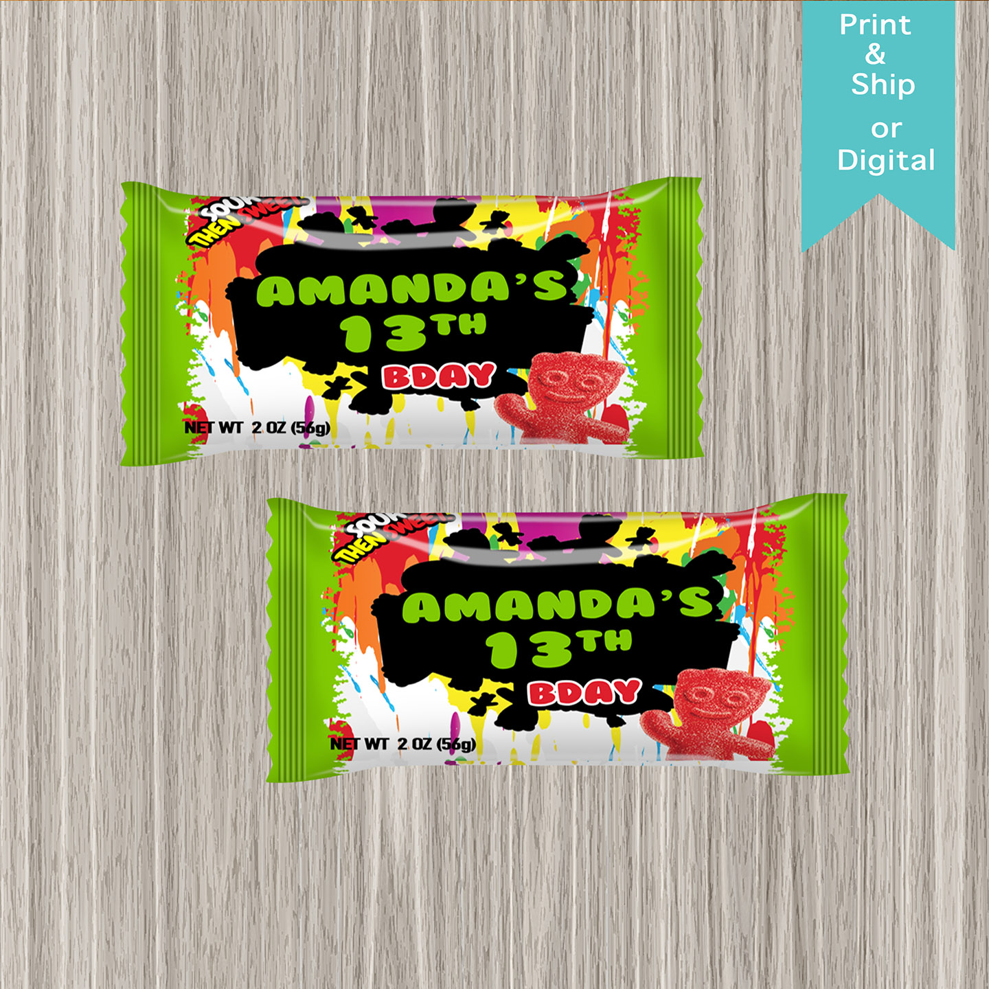 Candy Wrappers/Candy Covers – Crafted With Paper Designs